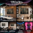 8 Pack Art Acoustic Panels Sound Absorbing Abstract Gear Wheel ...