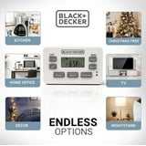 Black + Decker Indoor Polarized Digital Bar Timer (2 Pack) - Walmart.com