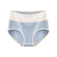 AHTJRT Women's Cotton Briefs Underwear High Waisted Panties Hipster ...