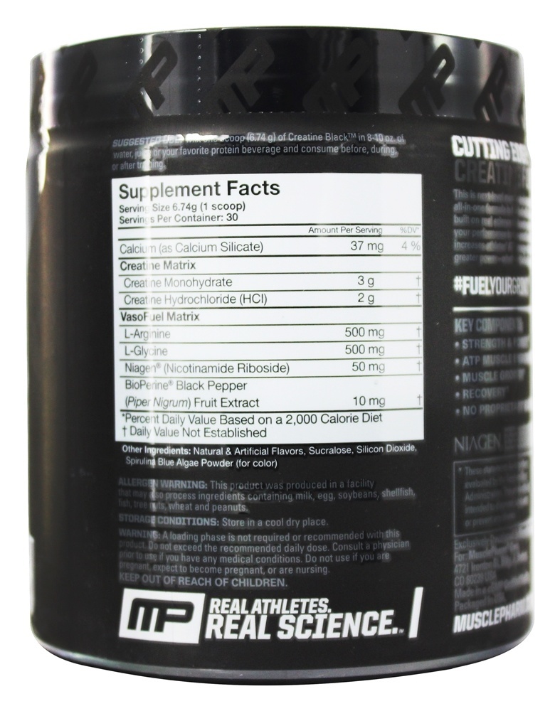 Muscle Pharm Creatine Nutrition Facts | Besto Blog