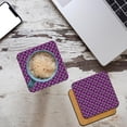 3drose, Eighties Lilac Pink on Grey Abstract Curve Repeat Pattern, Set ...