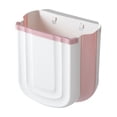 weibbin Wall Mounted Foldable Trash Can Hanging Plastic Telescopic ...
