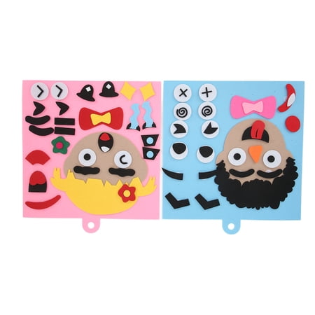 Toy Making Faces, Face Dress Up Game Boy And Girl Exquisite Colors Hook ...