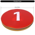 Numbered Floor Spots Markers Footstep Mat Disc Markers for Courts Floor ...