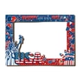 Patriotic Independence Day Photo Frame | MDF Wood 7.3”x5.9” | Tabletop ...