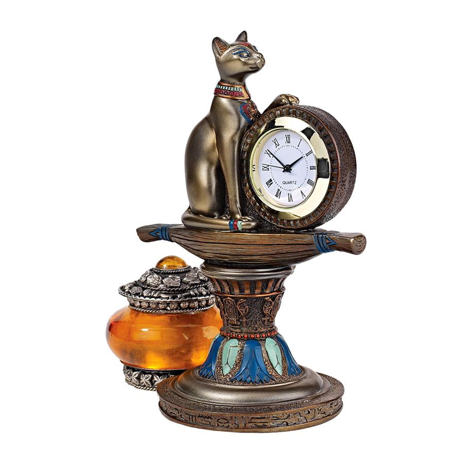 Design Toscano Bastet's Egyptian Altar Timepiece - Walmart.com