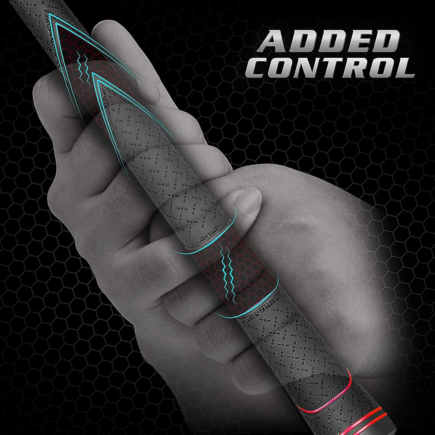 Buy CHAMPKEY Traction-X Golf Grips 13 Pack with 15 Tapes | High ...