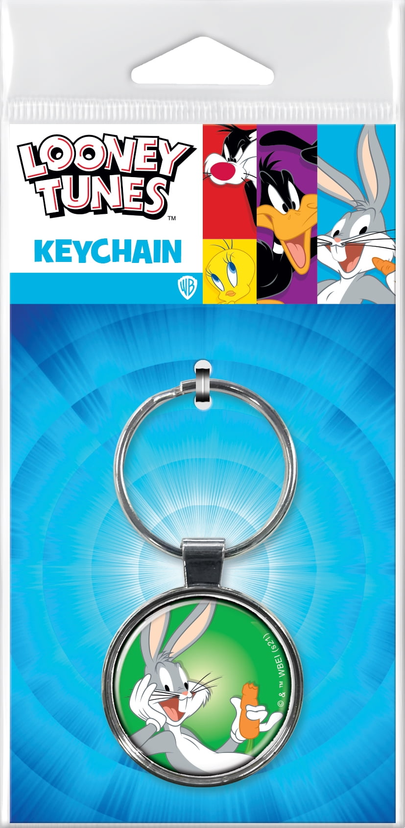 Looney Tunes Bugs Bunny Keychain - Walmart.com
