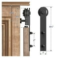 24-82 Inch Super Mini Cabinet Sliding Barn Door Hardware Kit, Tracks ...