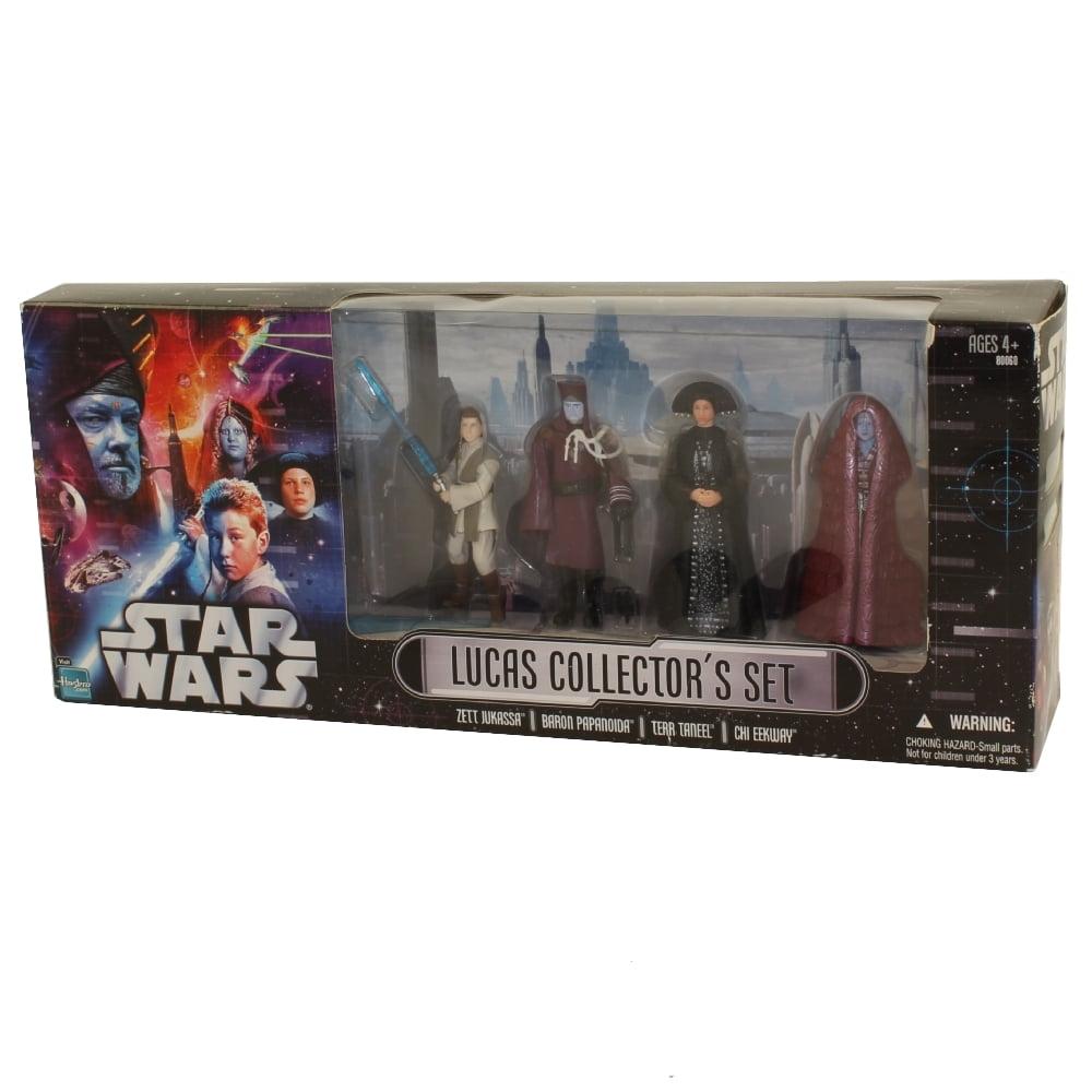 Star Wars - Action Figure - LUCAS COLLECTOR'S SET 4-Pack (Zett Jukassa ...