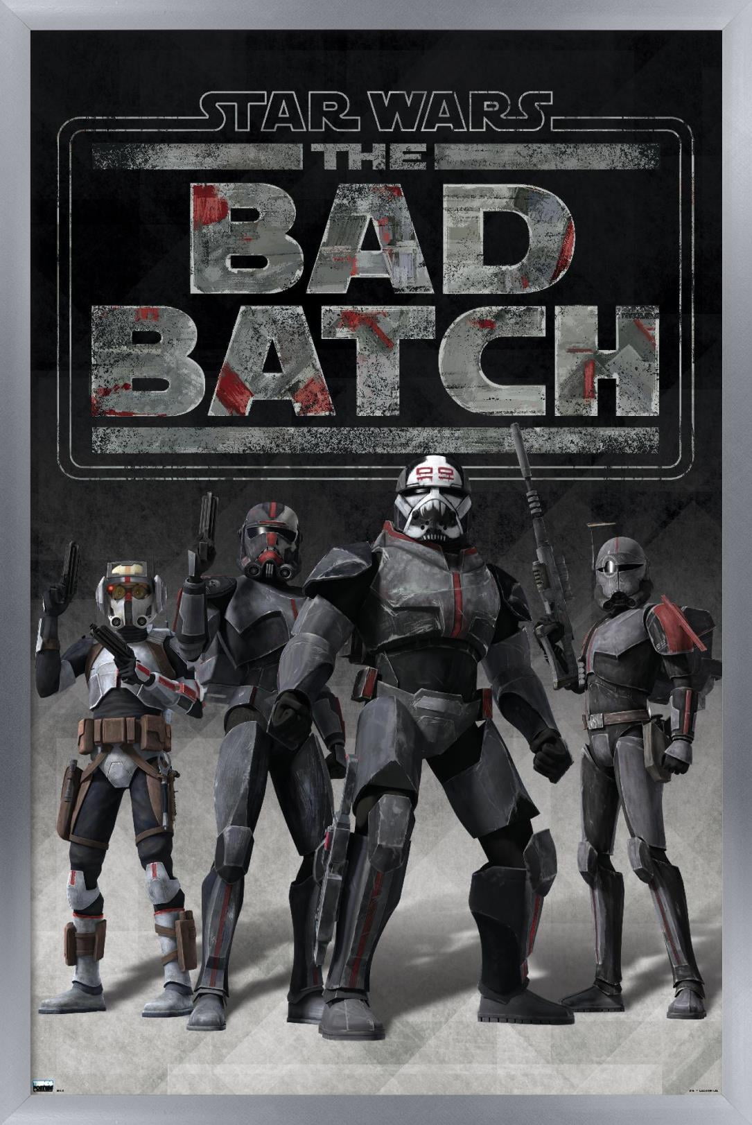 Star Wars: The Bad Batch - Clone Force 99 Wall Poster, 14.725" x 22.375 ...