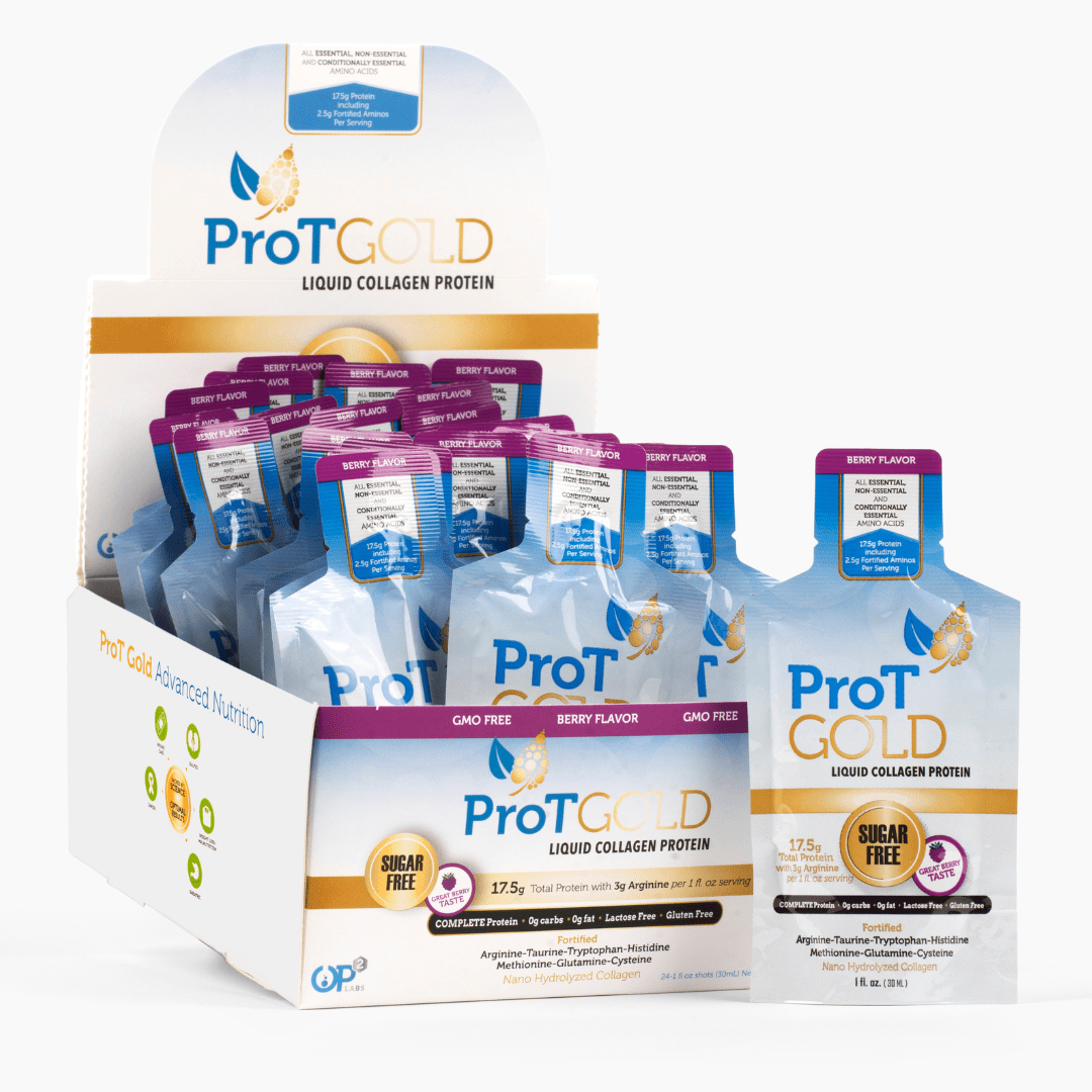 ProT GOLD Liquid Collagen Protein - 24 Pack - Berry - Walmart.com