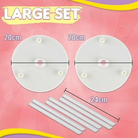 Multi-layer Cake Support Set Round Dessert Shelf Cake Gasket Cake ...