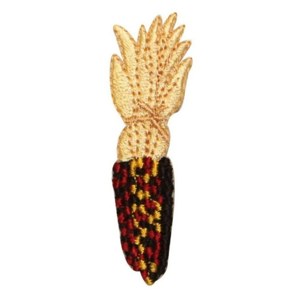 ID 1259 Bundle of Indian Corn Patch Thanksgiving Embroidered Iron On ...