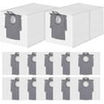 UGUCYUI-12 Pack Dust Bag for Roborock QV 35S/35A/Qrevo S5V/Saros 10R/Qrevo Edge S5A/Qrevo CurvX ...