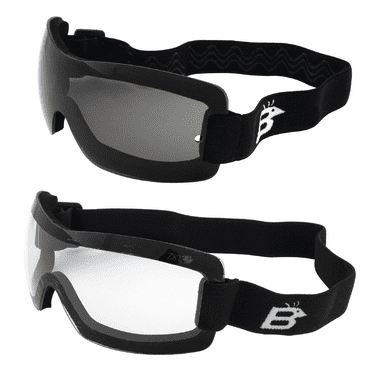 2 Pairs of Birdz Eyewear Boogie Foam Padded Motorcycle Ski Skydiving ...