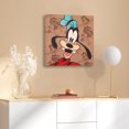 Goofy Face Cartoon Wall Art Picture Painting Poster Canvas Print ...