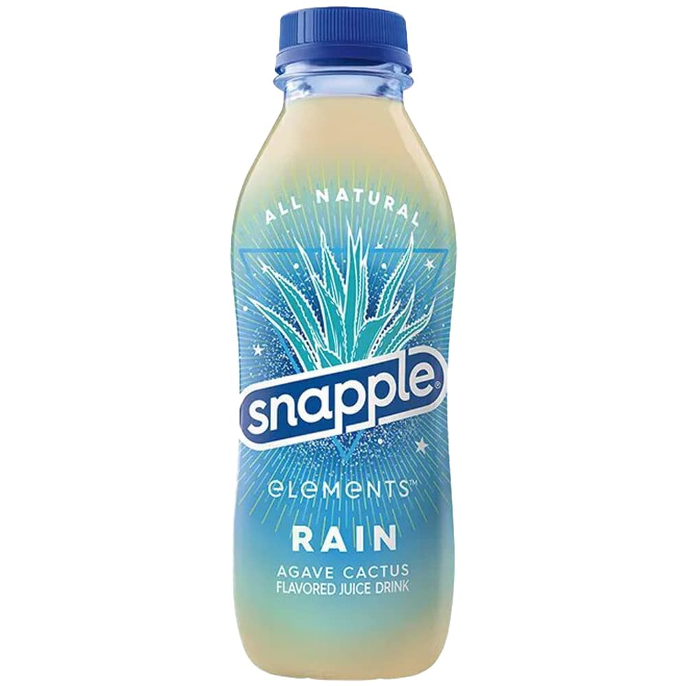Snapple - Element - Rain - Agave Cactus - 15.9 (12 Plastic Bottles ...