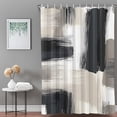 Bathroom Shower Curtain Abstract Color Block Graffiti Art Waterproof ...