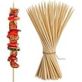 RibRave Bamboo Skewers, Φ=5mm 12 Inch - Natural Wooden Skewers for ...