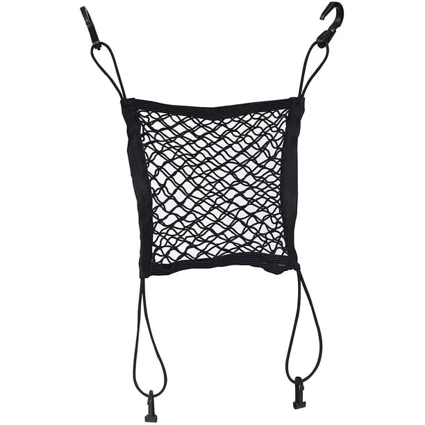 Dog Car Net Barrier, Vehicle Pet Barrier Back Seat Net Organizer, Metal ...