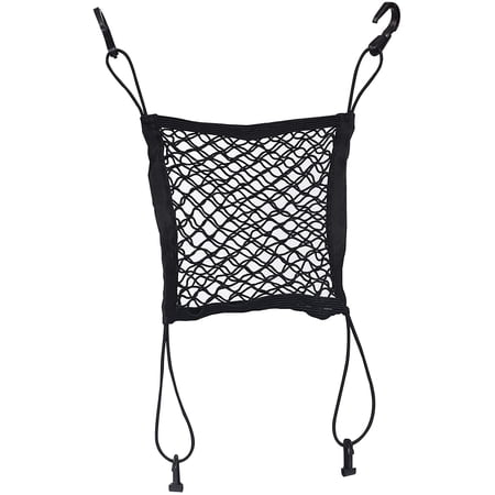 Dog Car Net Barrier, Vehicle Pet Barrier Back Seat Net Organizer, Metal ...