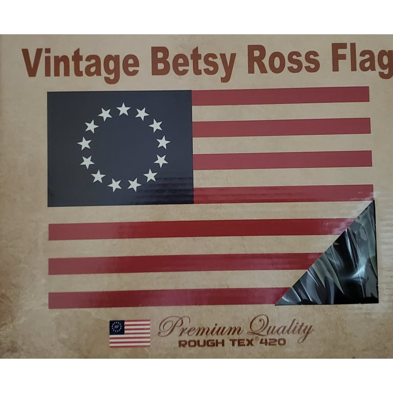 Premium Betsy Ross Flag 3x5Ft,Embroidered American 13 Stars, 54% OFF