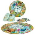 Children’s Animal Jigsaw Puzzle by boppi – 150 Piece Animals Around the ...