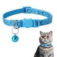 Cat Collar Soft Nylon Material Adjustable Cat Collar with Bell Safety ...