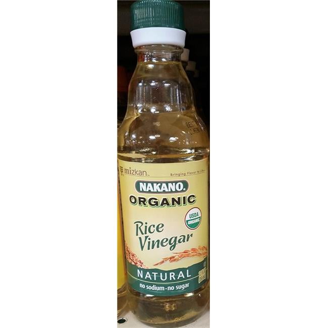 Nakano 12 oz Vinegar Rice Natural Organic Vinegar, Pack of 6 - Walmart.com