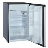 Magic Chef MCBR440S2 4.4 cu. ft. Compact Fridge Freezer, Silver ...