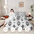 Manfei Boho Tribal Diamond Twin Comforter Sets, Aztec Arrow Bedding Set ...