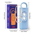 Dual-Function Safety Keychain: Combines a Rechargeable Personal Alarm ...