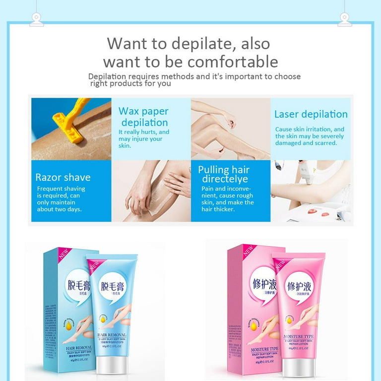 Powerful Permanent Hair Removal Cream Stop Hair Growth, 45% OFF
