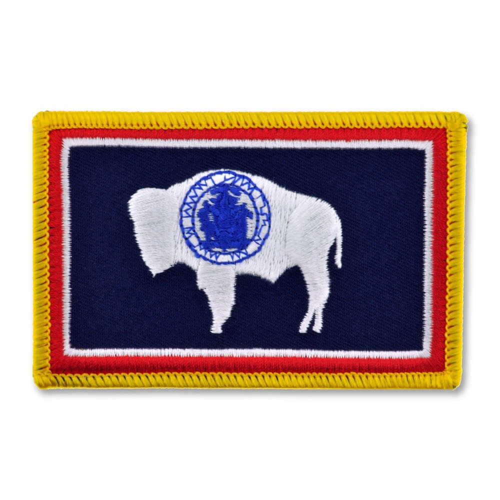 PinMart's Embroidered US State Flag Patch- Wyoming Flag - Walmart.com PinMart's Embroidered US State Flag Patch- Wyoming Flag - Walmart.com