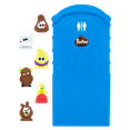 Poopeez - Porta Potty Multi Pack - 6 Characters - Wave 1 - Blue ...