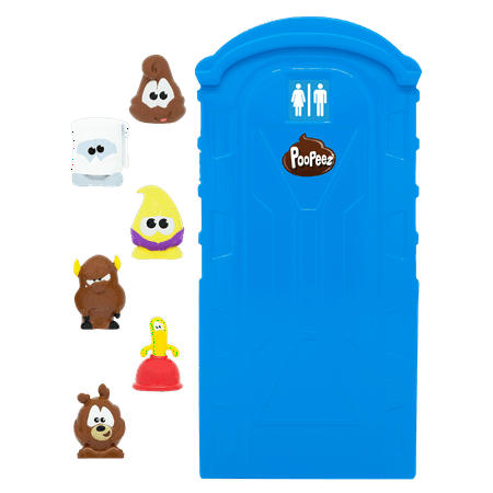 Poopeez - Porta Potty Multi Pack - 6 Characters - Wave 1 - Blue ...