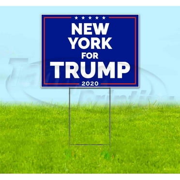 President Donald Trump Big Head Yard Sign, 19" x 14" - Walmart.com