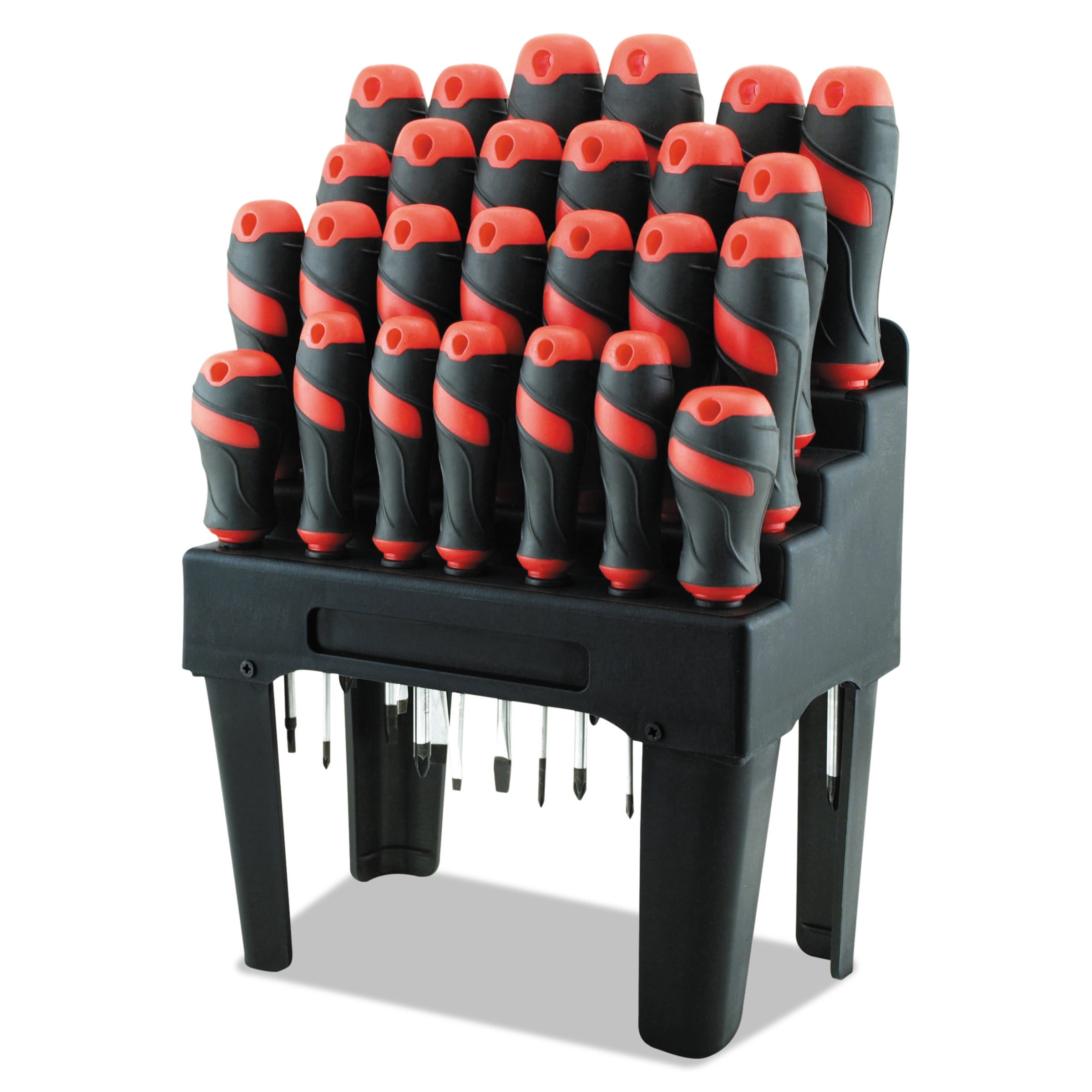Great Neck Screwdriver Set and Storage Rack, 26-Piece - Walmart.com
