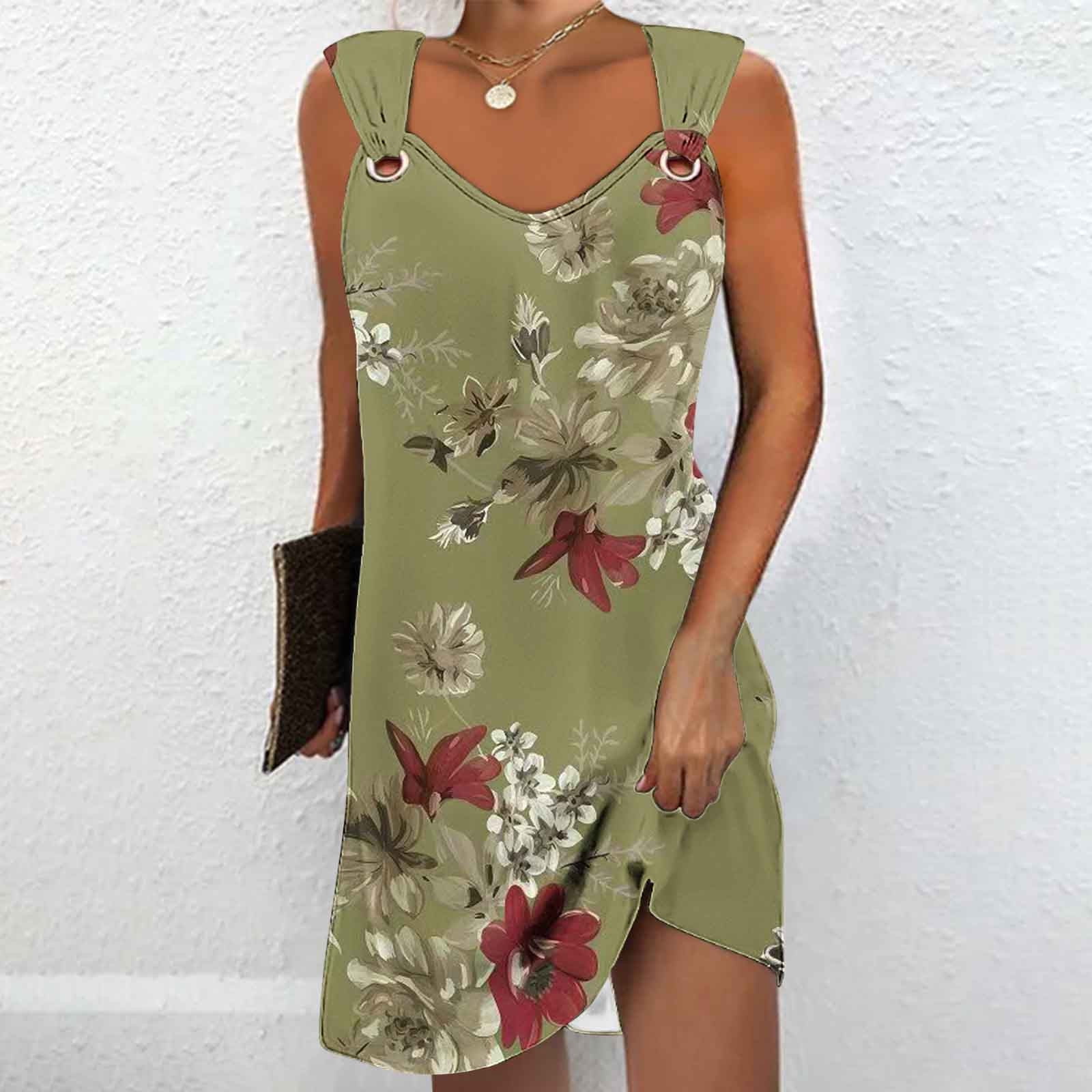 Click here for Baikeli Dresses Clearance Womens Summer Comfort Fa... prices
