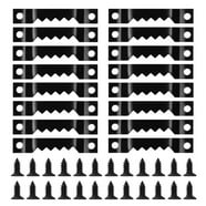 BC Imports Swiss Corner Metal Frame Clips for Pictures up to 30 x 30 ...
