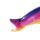 TreasureGurus Inflatable Rainbow Dolphin Swimming Pool Float - Walmart.com