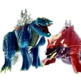 TwCare Set of 2 Large Godzilla Terrestris & Amphibia Action Figures ...