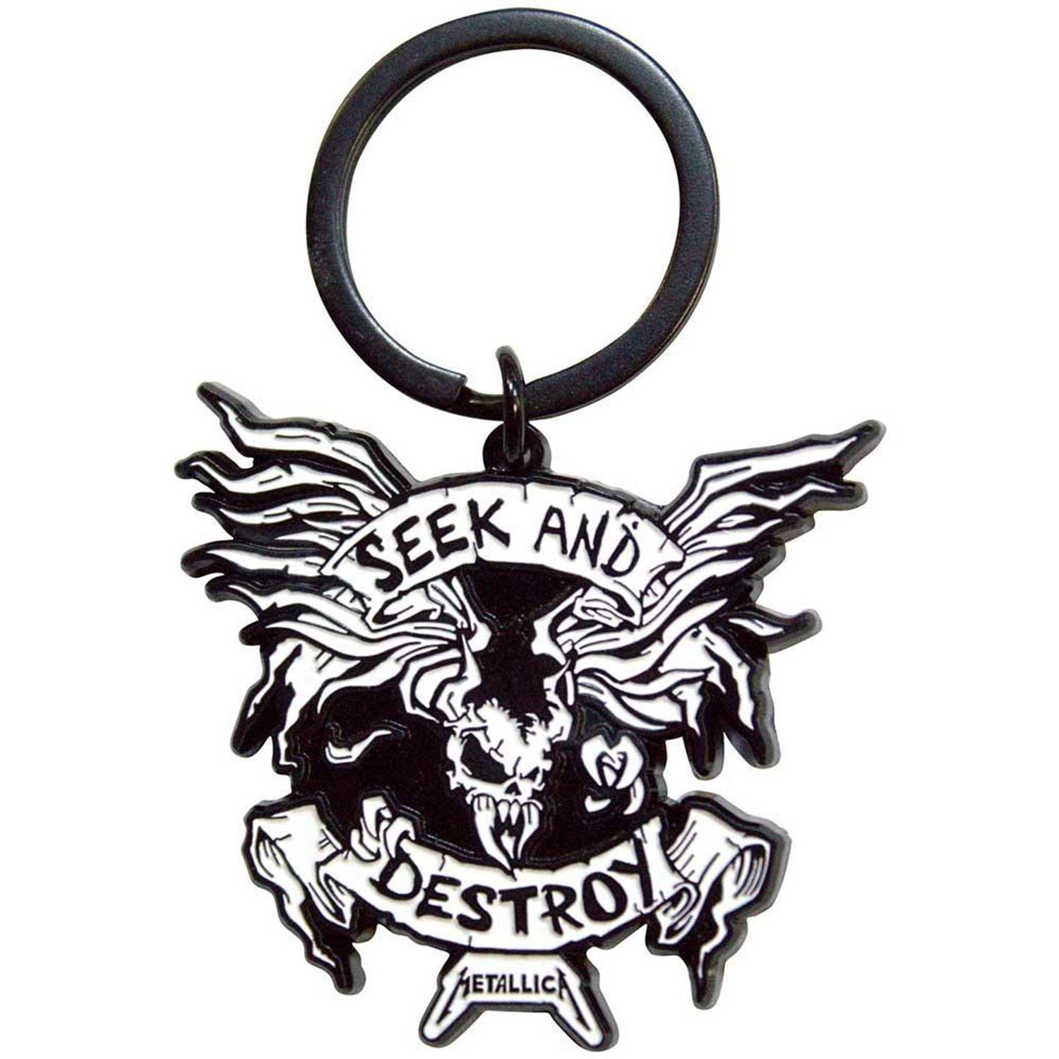Click here for Metallica Seek And Destroy Enamel Keyring 1.97 prices