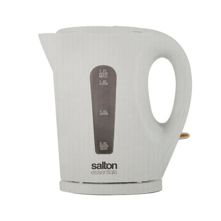 Salton Essentials EJK1821W - Cordless Electric Kettle, 1.7 Liter ...