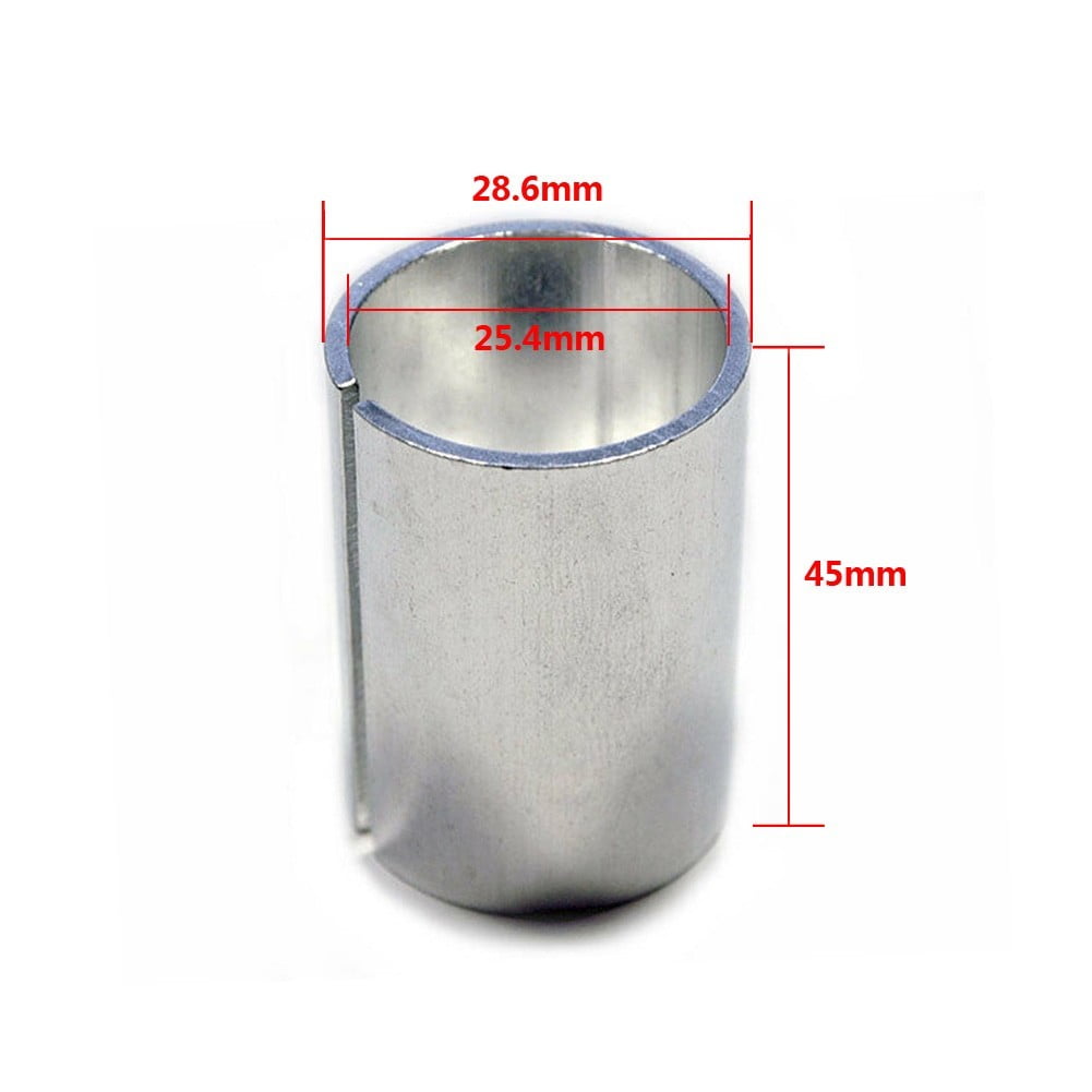 Bike Bicycle Stem Shim 1\" Steerer To 1 1/8\" Fork 28.6-25.4Mm Stem ...