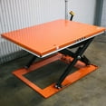 Titan Attachments Pro Hydraulic Lift Table, 34" Lift Height, 63"x47 ...