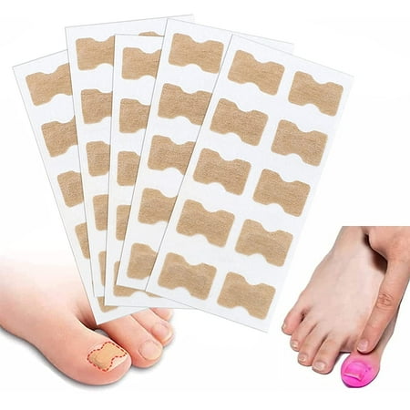 Toenail Correction Stickers Elastic Curved Toenail Support Stickers ...