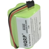 HQRP 2-Pack 2200mAh Battery for Uniden BEARCAT BC250 BC245 BC245XLT ...