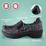 Hawkwell Pro Leather Nurse Clogs for Women - Lightweight Slip Resistant ...